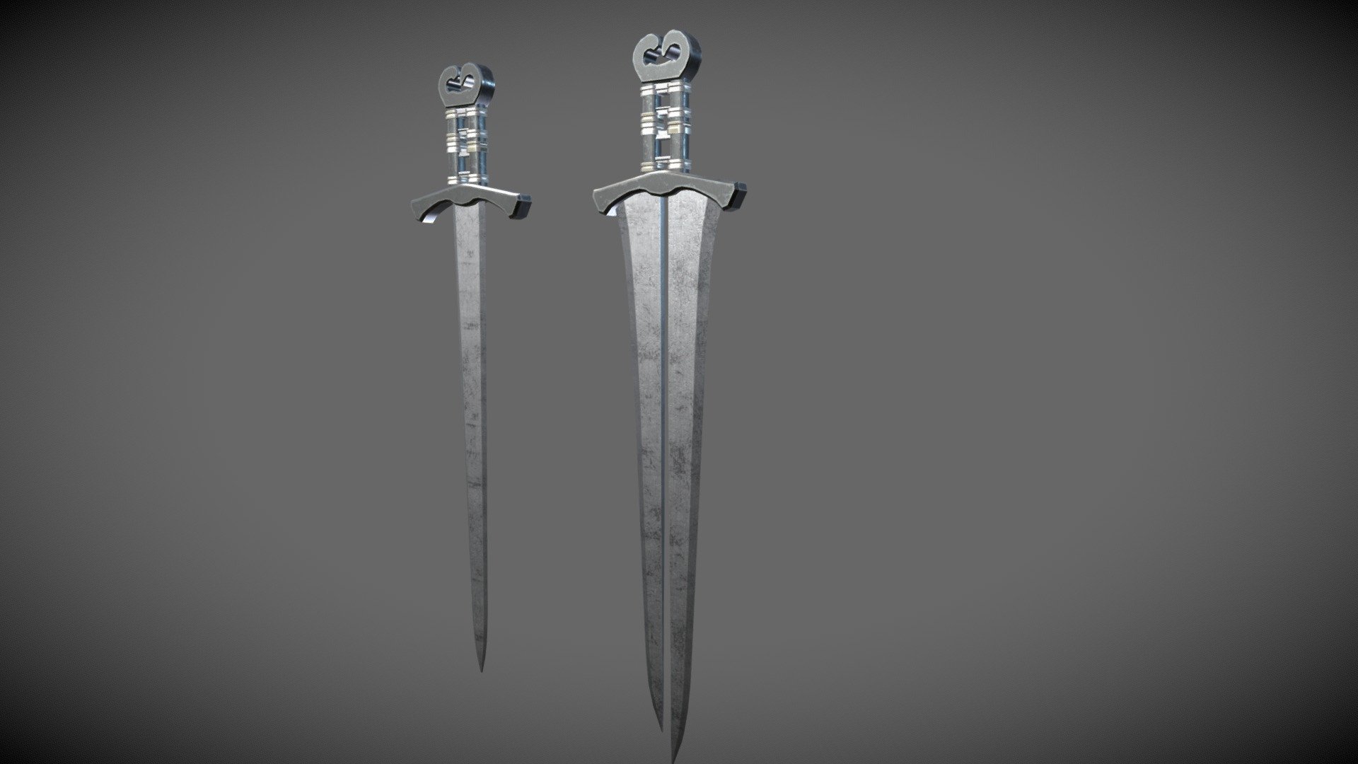 Double blade sword - Buy Royalty Free 3D model by Shamankun [fce2b38 ...