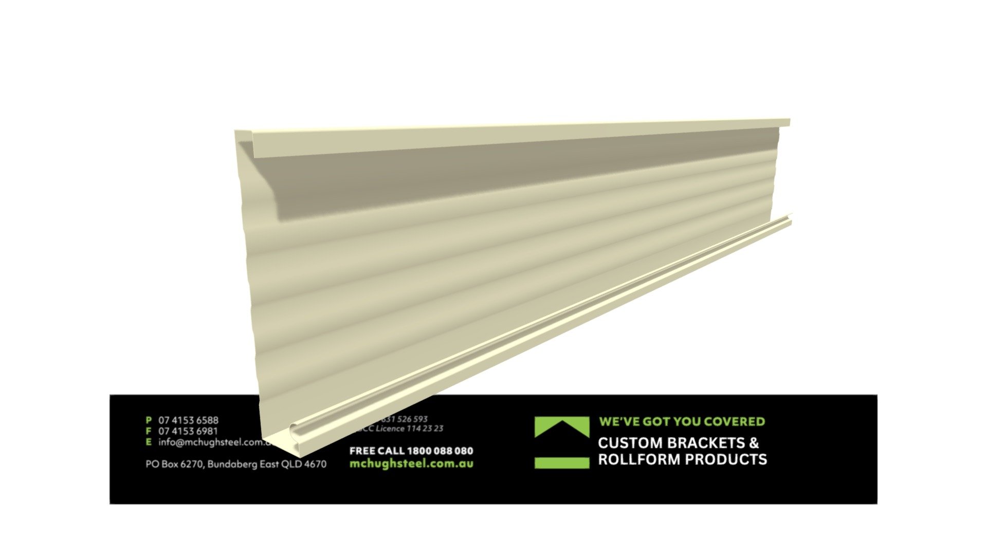 FACC Fascia Colorbond -Classic Cream - 3D model by mchughsteel [fce2b54 ...
