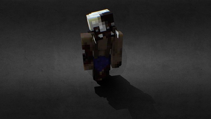 Minecraft-zombie 3D models - Sketchfab