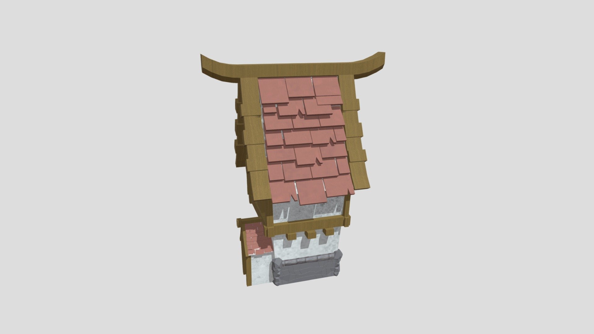 Cliff House - Buy Royalty Free 3D model by dzikrisukma [fce33ba ...