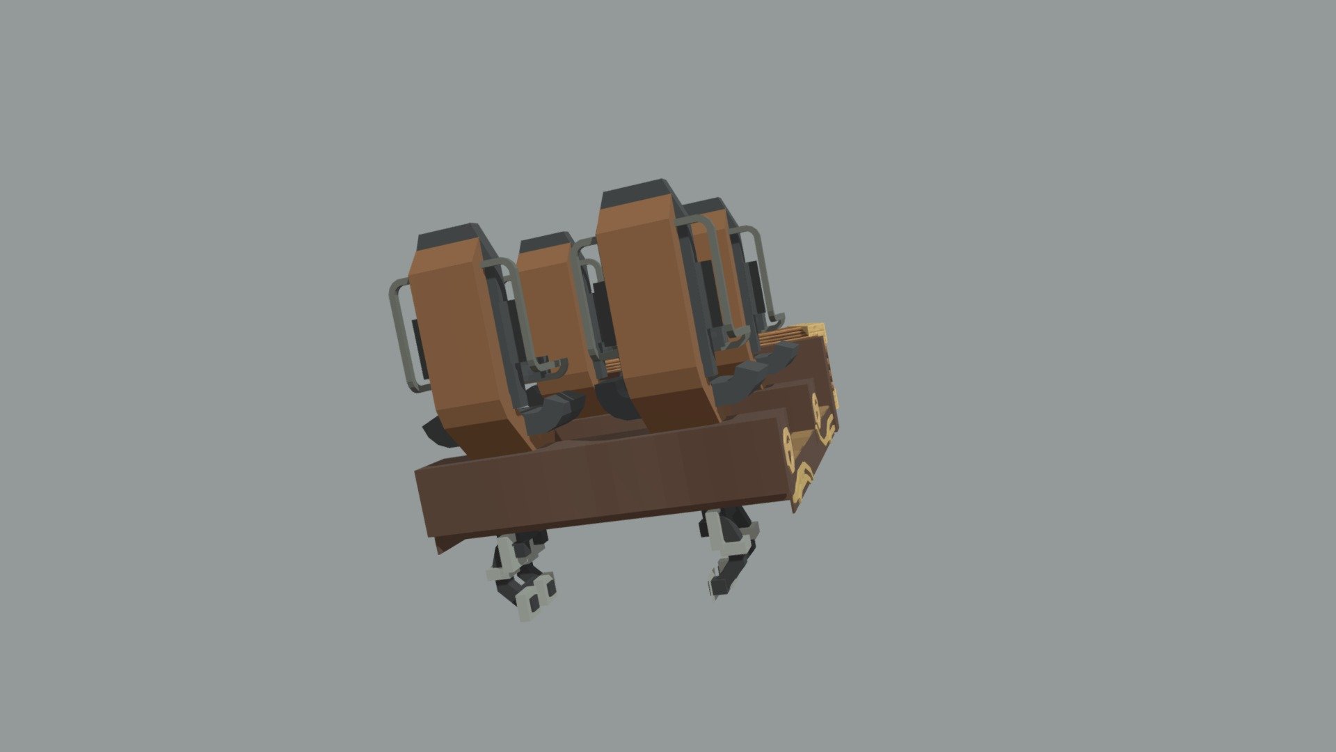 Train Toutatis - Parc Astérix - 3D model by remii62 [fce4c65] - Sketchfab