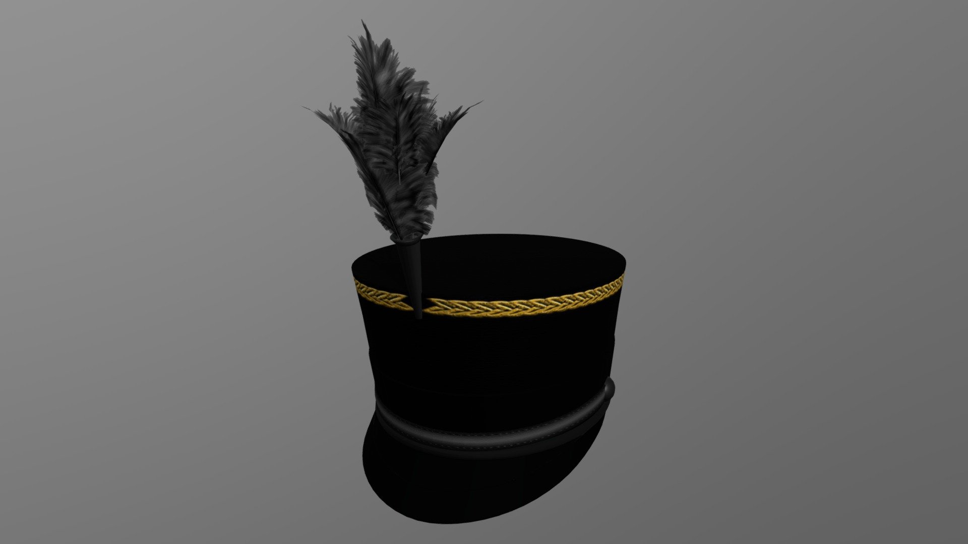 Shako Cap (Black) - Buy Royalty Free 3D model by shimtimultimedia ...