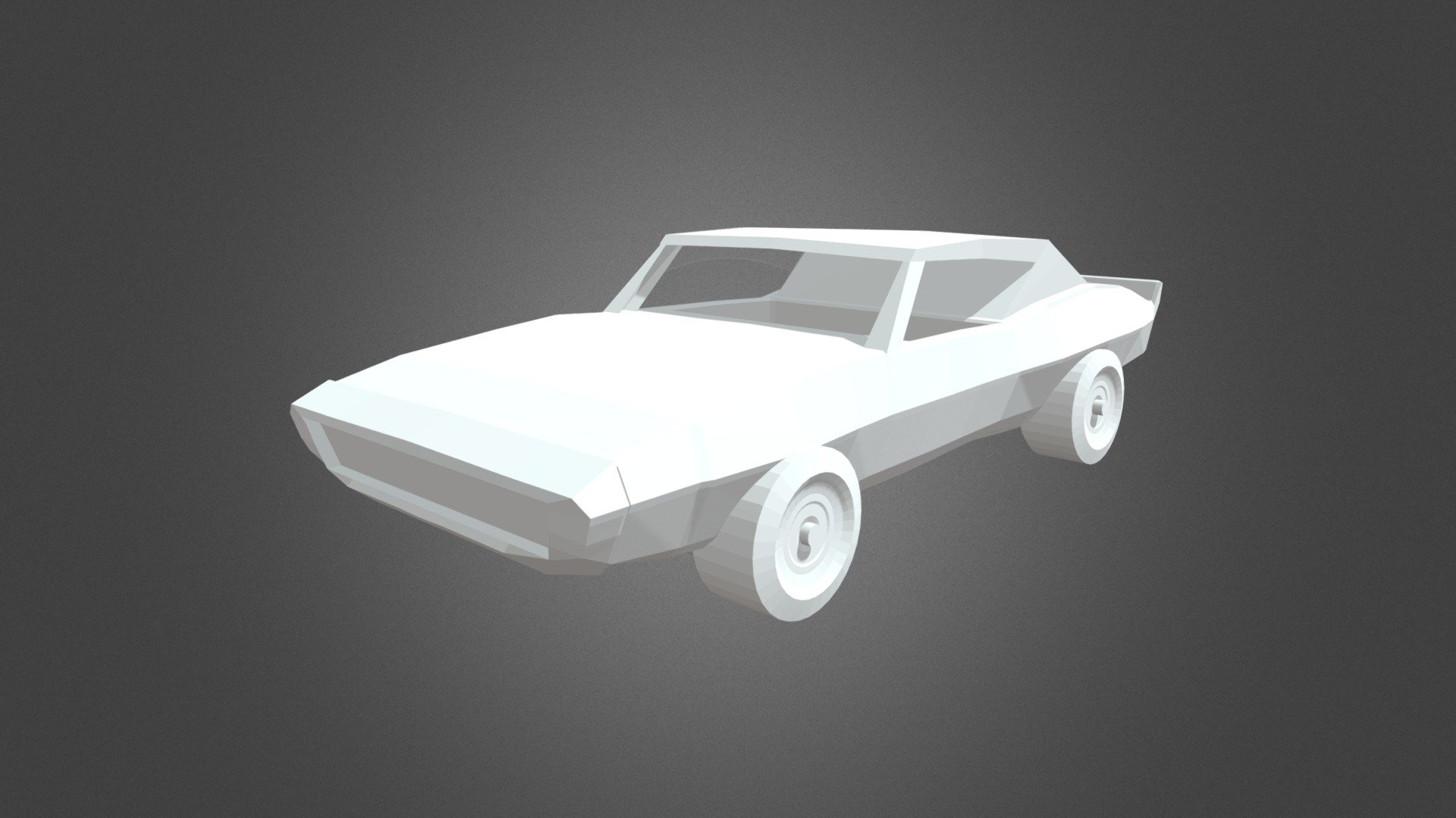 Simple Muscle Car - Download Free 3D model by JGVA (@jgva3d) [fce78ba ...