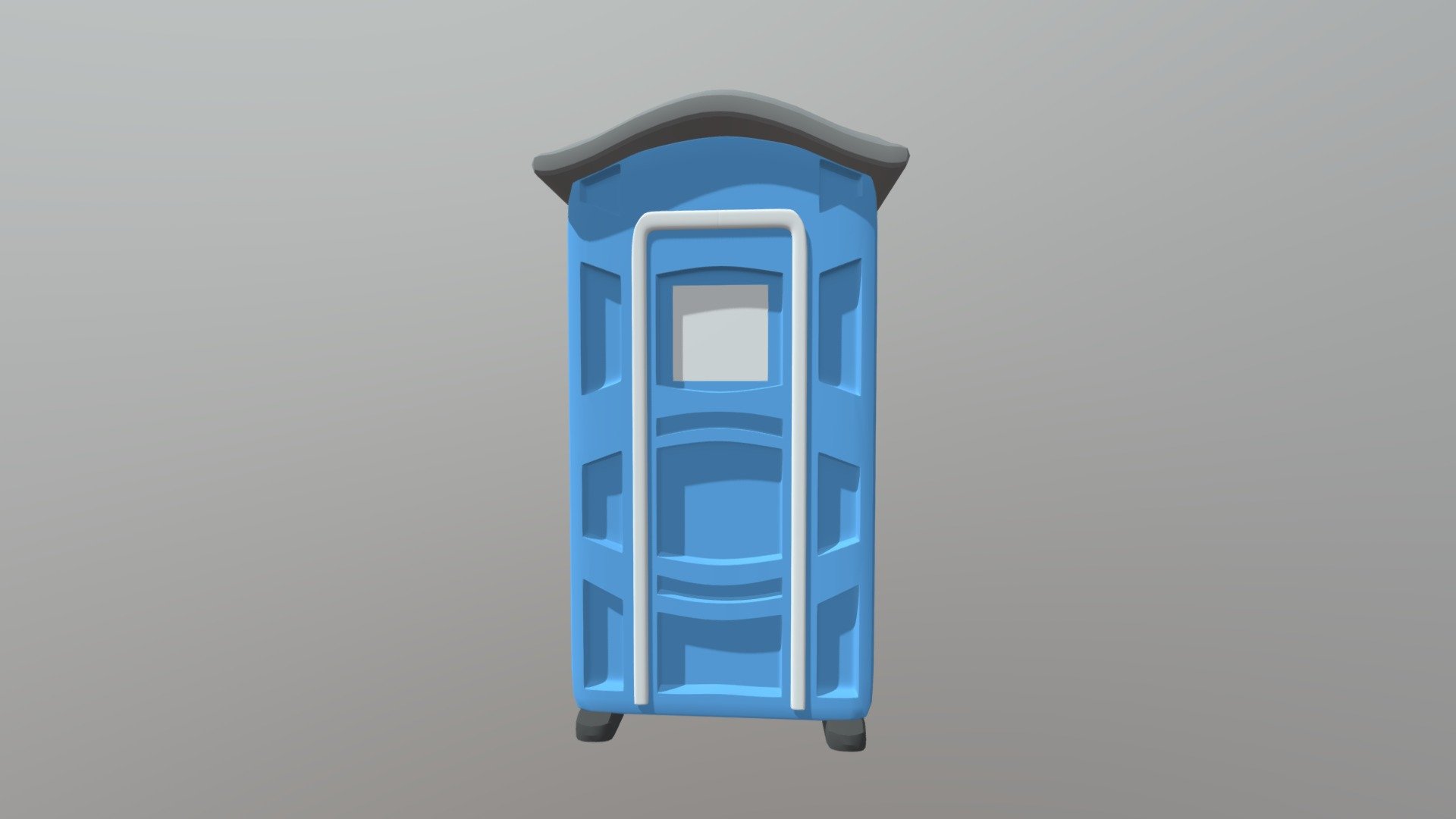 Porta Potty - 3D model by ExoticAxolotl [fce94b4] - Sketchfab