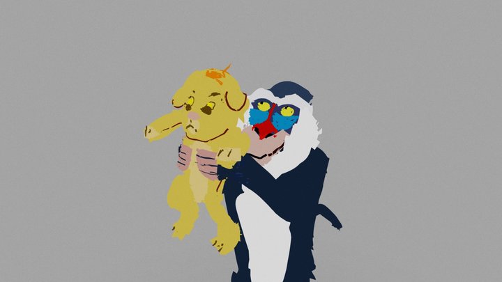 Rafiki 3D models - Sketchfab