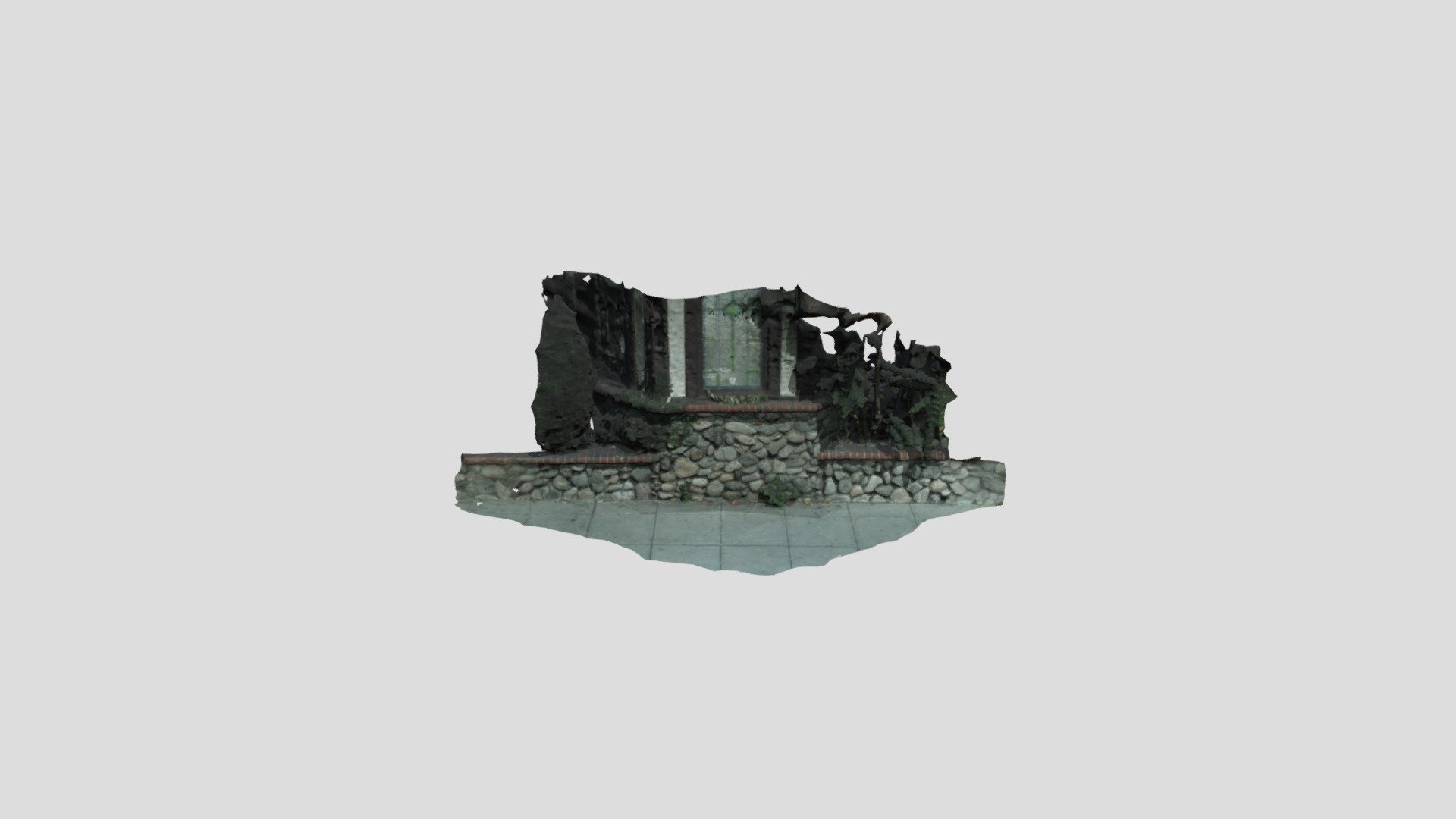 Stone Wall Scan Cleaned LoRes V01 - Download Free 3D model by ...
