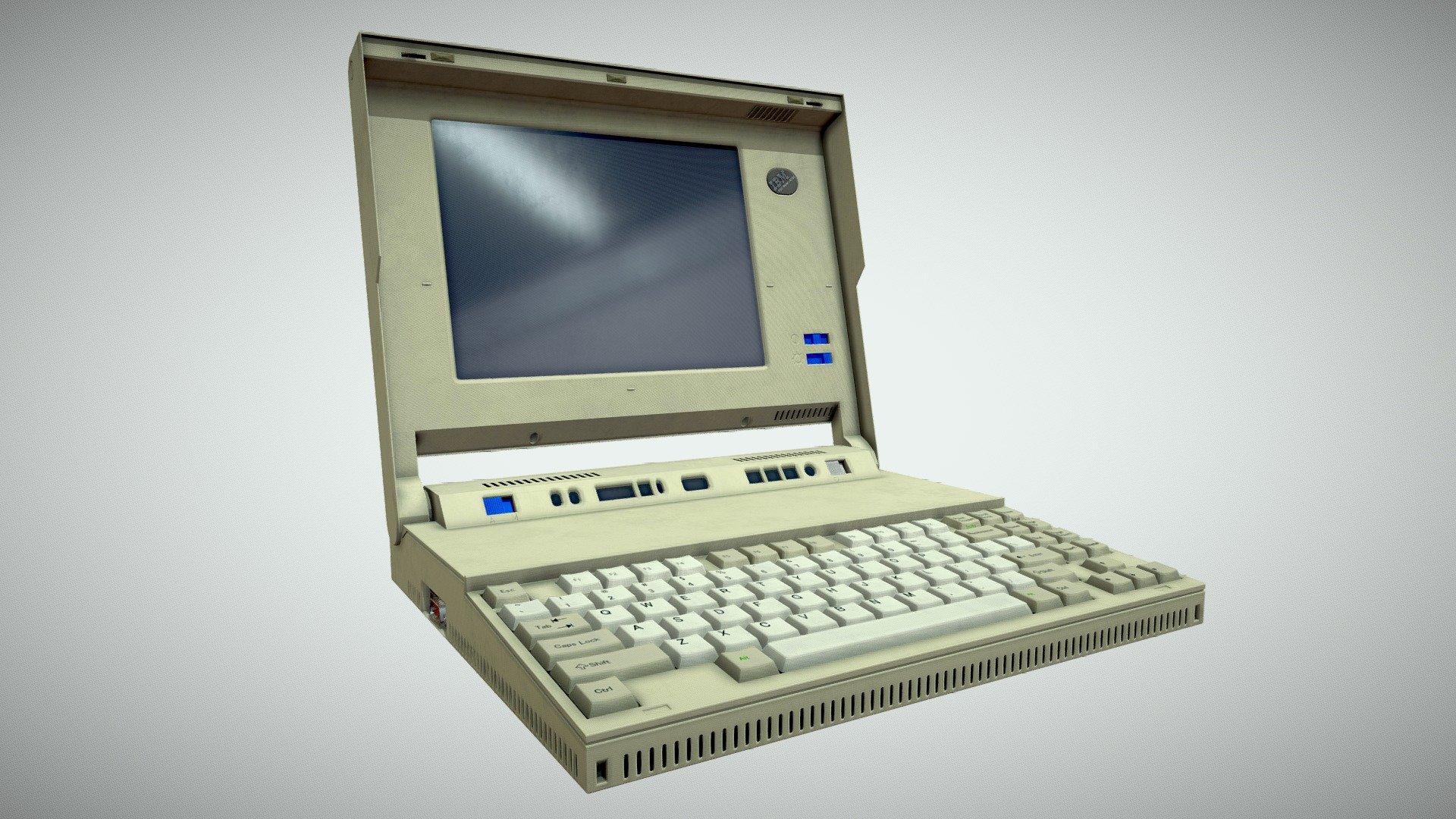 IBM PS/2 Model L40 SX - Download Free 3D model by LinkN7 (@LinkN152 ...