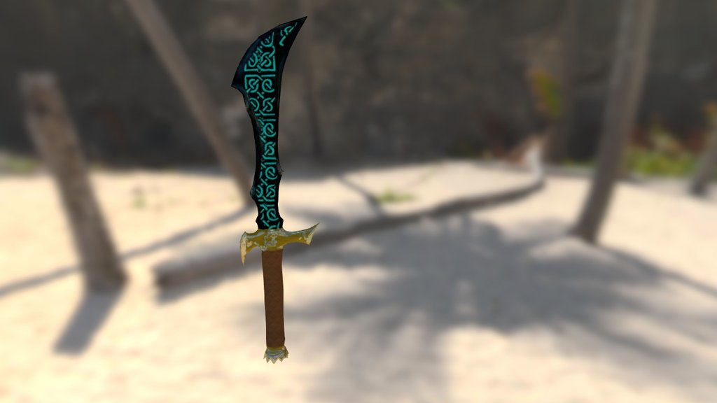 Daga - 3D model by mluna [fcece5b] - Sketchfab