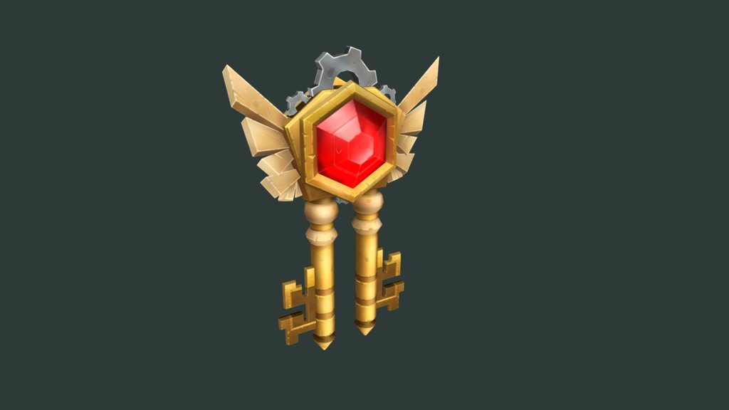 Legendary Key from Legends of the Brawl - 3D model by Martin Calaway ...