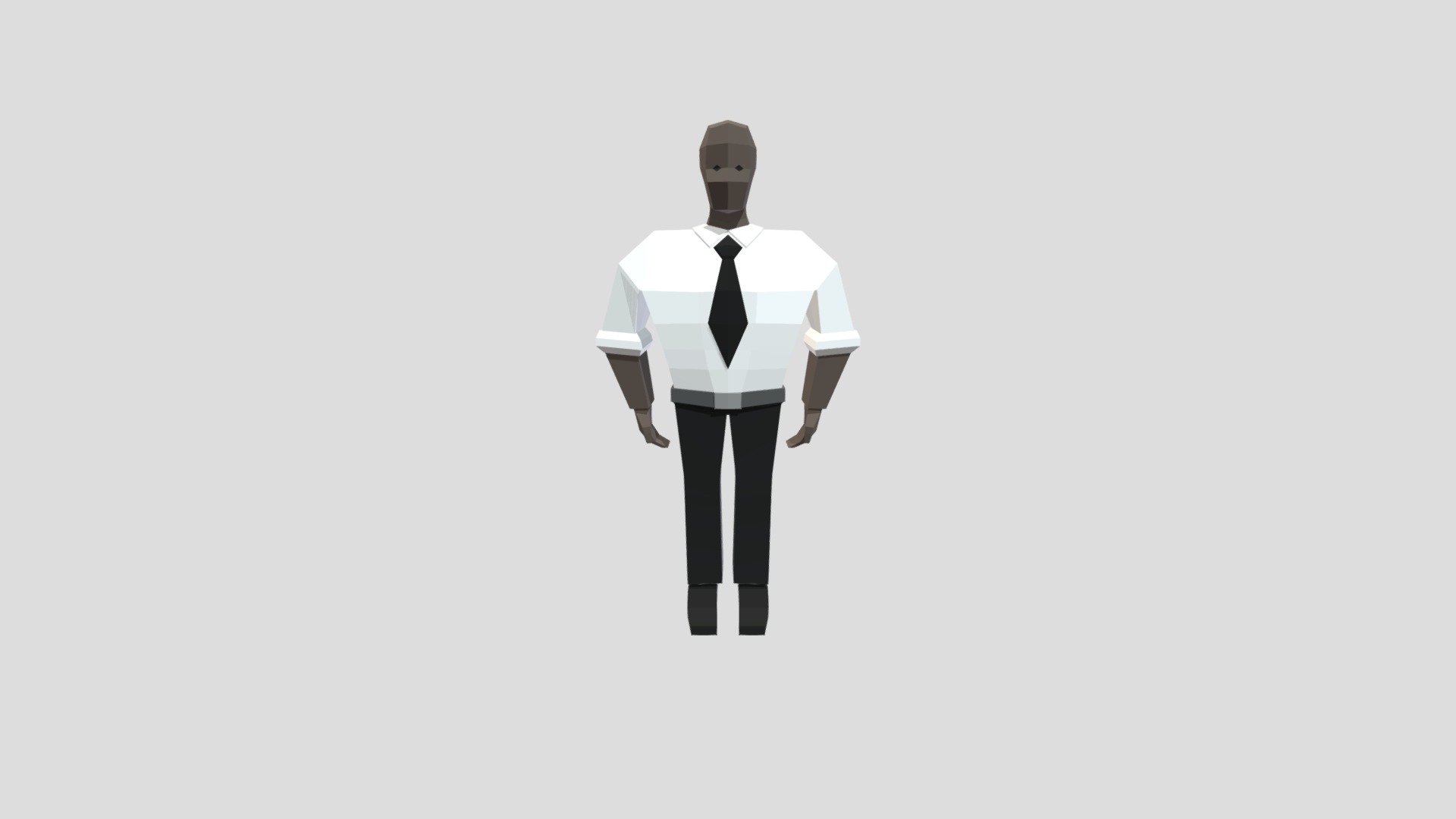low-poly male character - 3D model by pelinantep [fcee877] - Sketchfab