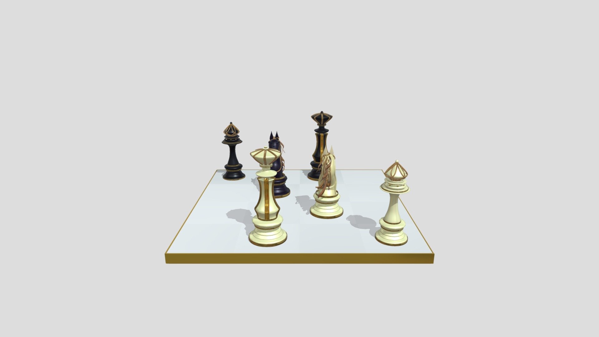 Piezas de Ajedrez - 3D model by chisparts [fcee97b] - Sketchfab