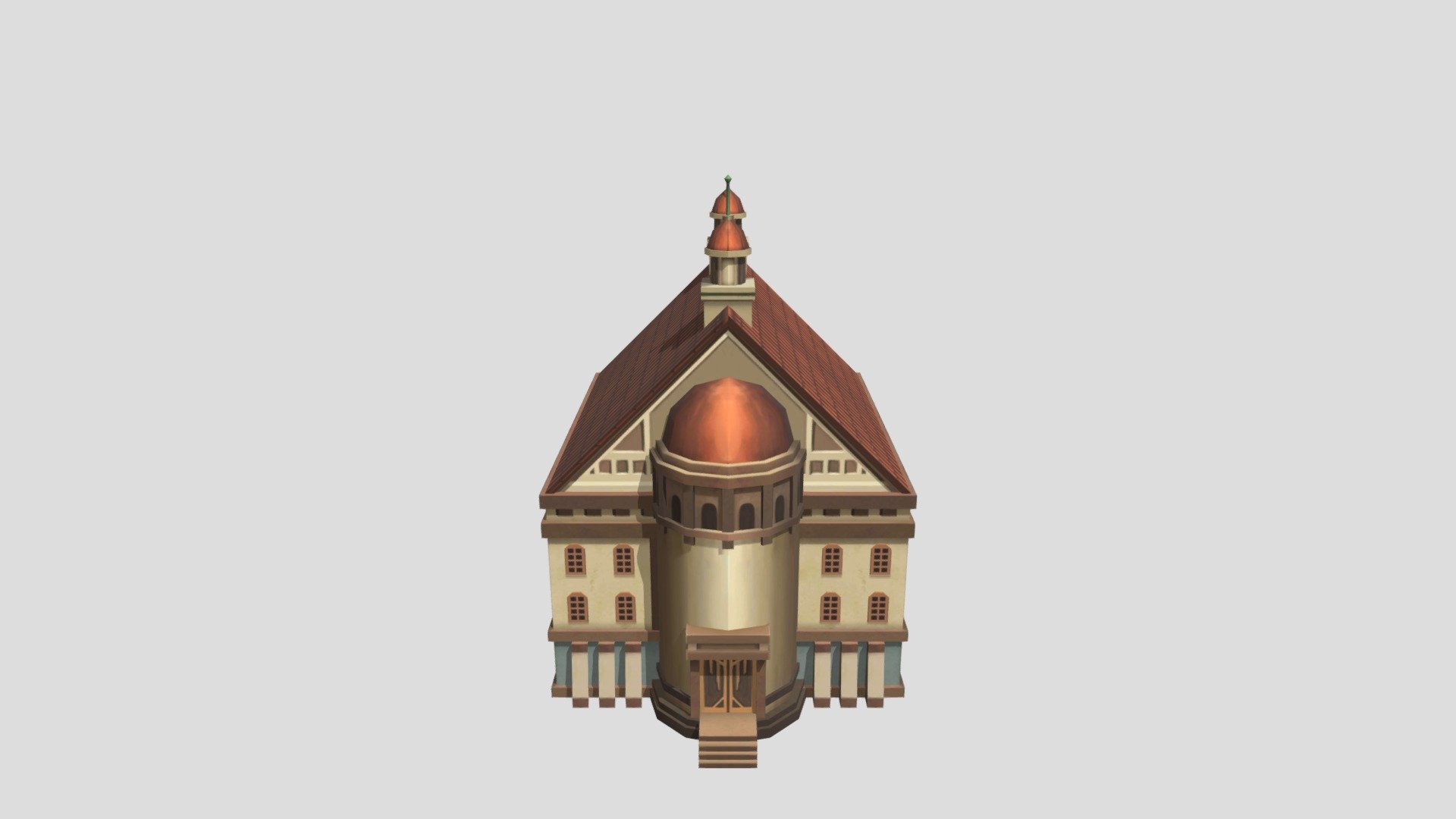 Building_Guild_Headquarter_Level - Download Free 3D model by haohao2210 ...