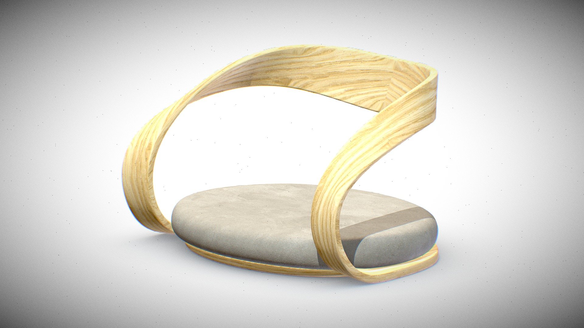 Japanese Legless Floor Chair - Download Free 3D model by Onur ...