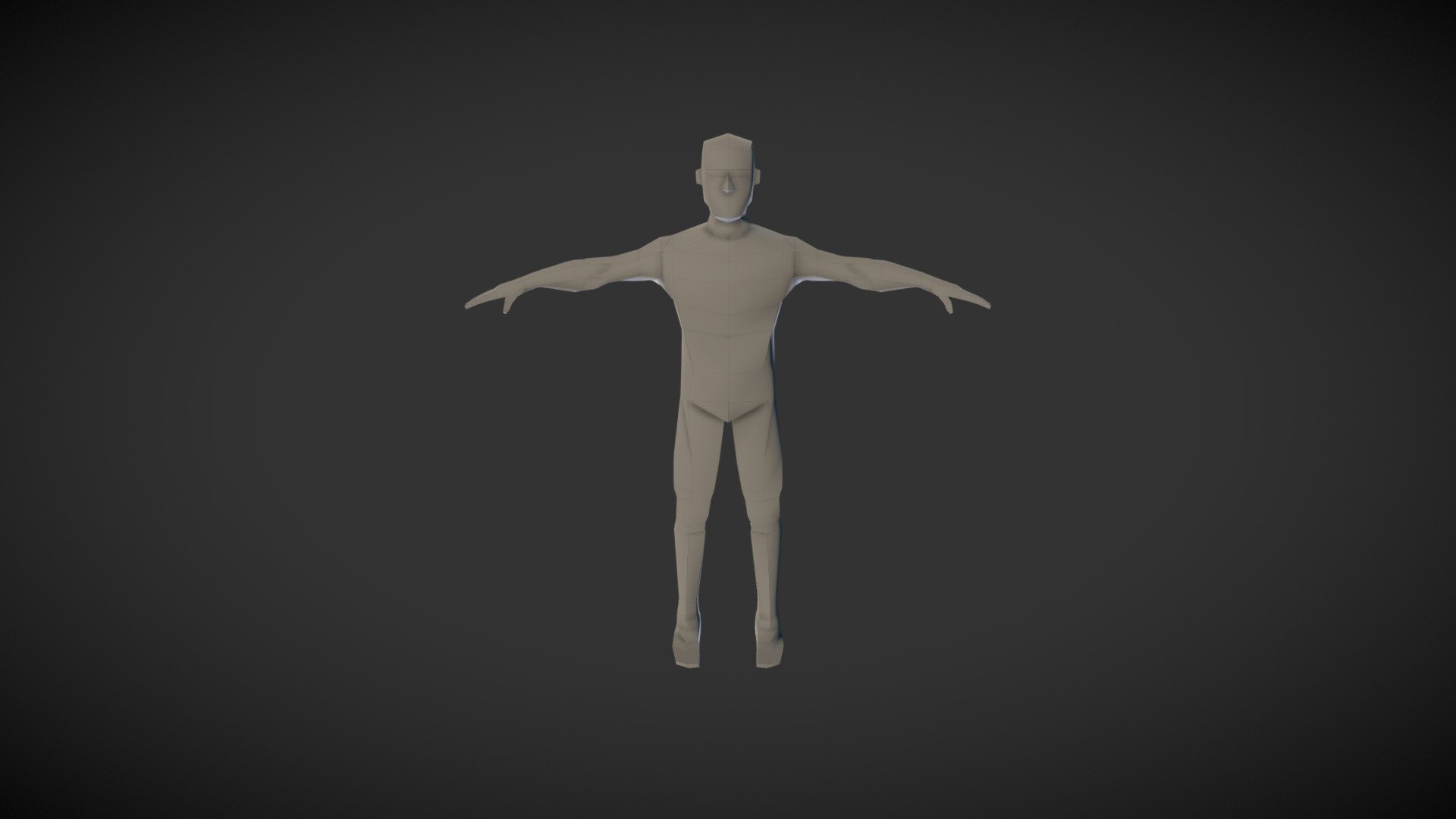 Base Mesh Male - Download Free 3D model by rajapoff [fcefff5] - Sketchfab