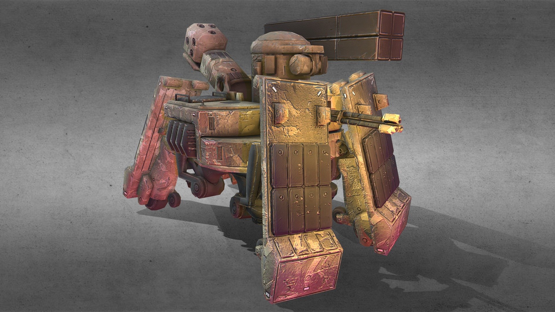 The Scorpion Tank - Download Free 3D model by The WarVet (@TheWarVet ...