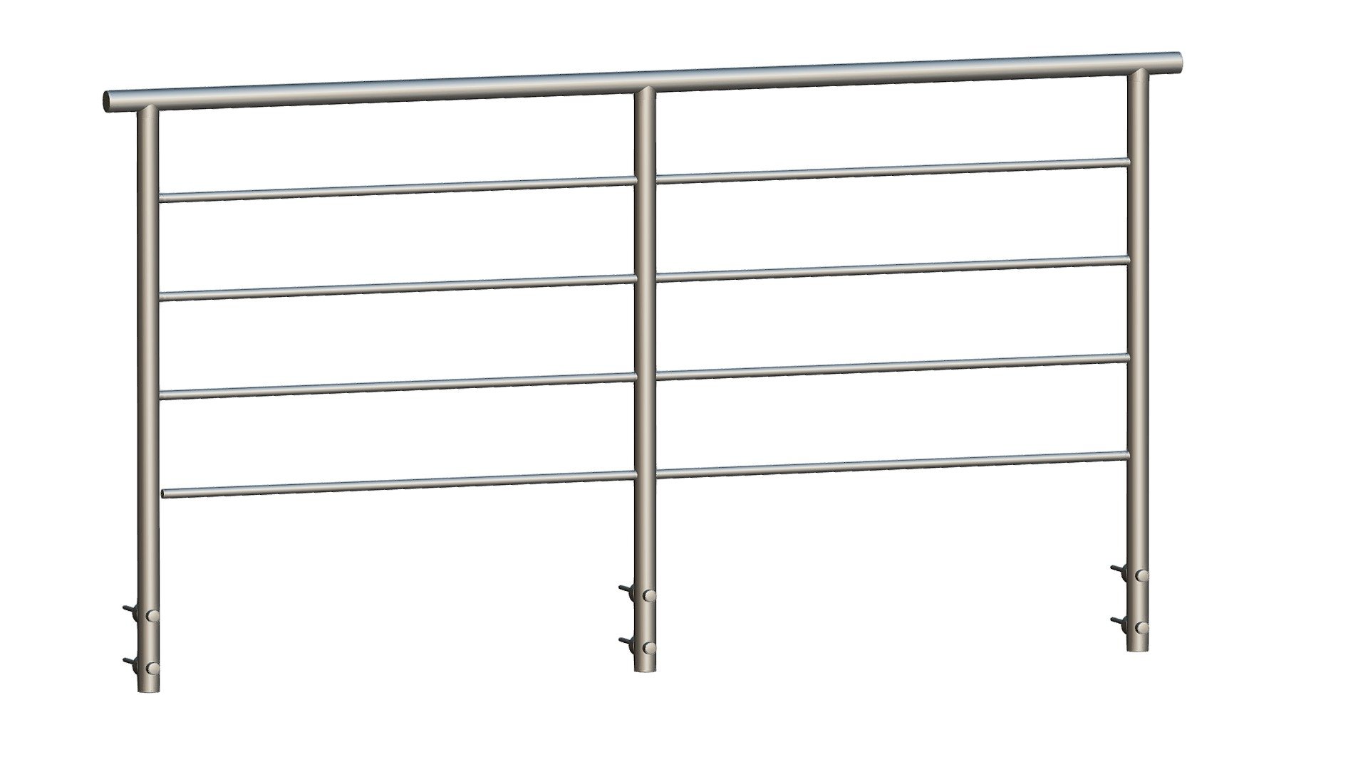 Aluminium Balustrade - 3D model by neacomarketing [fcf1727] - Sketchfab