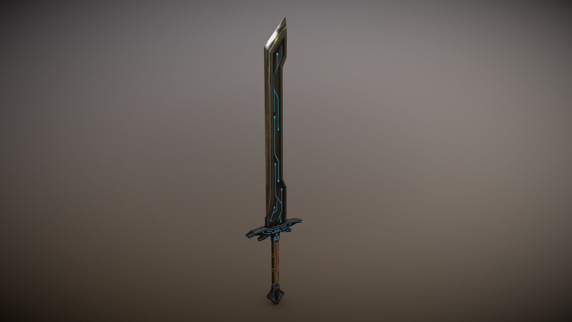 Sword Two-Hander - Download Free 3D model by LordEnot [fcf3b46] - Sketchfab