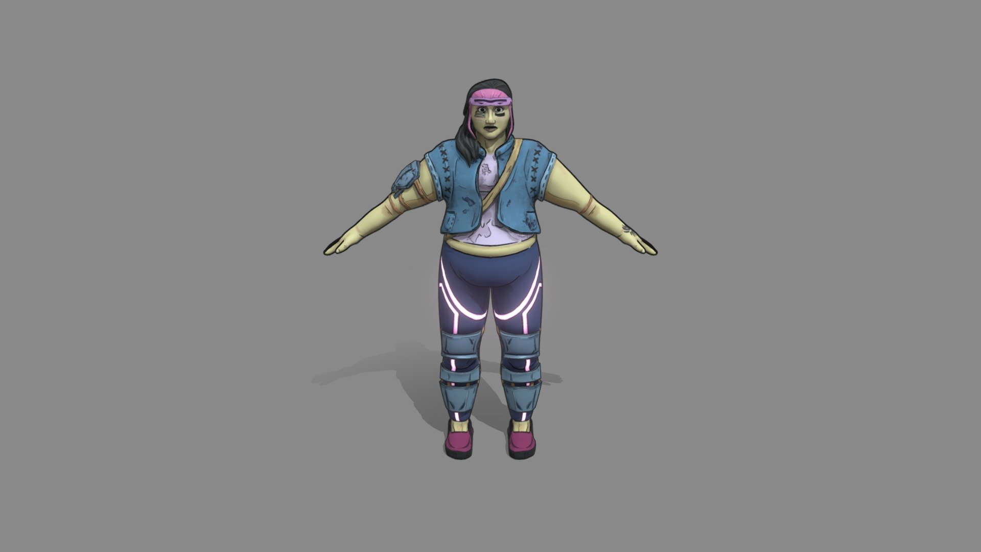 Lexi Character Model - 3D model by AndersonAdam [fcf48e7] - Sketchfab