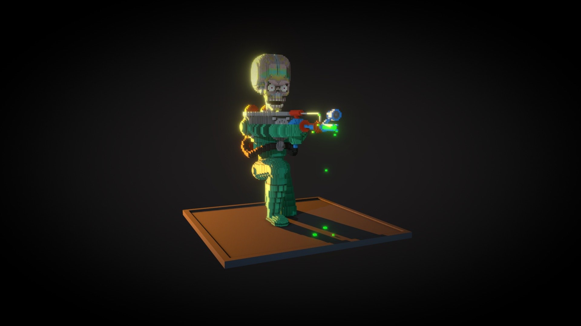 Blocktober2017 23 Martian - 3D model by Mike.Nicholson [fcf6e11 ...