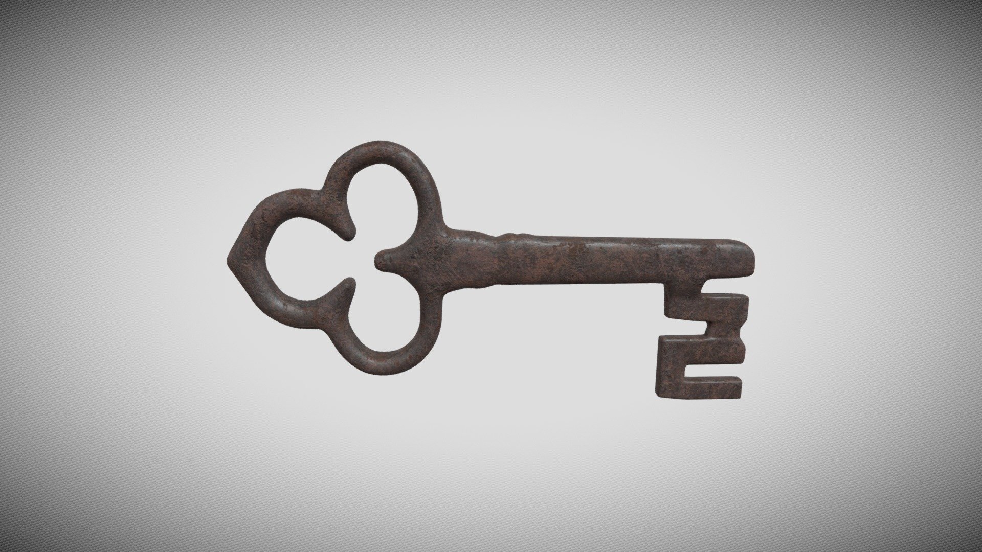 Rusty Key - 3D model by anzolin.marcel [fcf7865] - Sketchfab