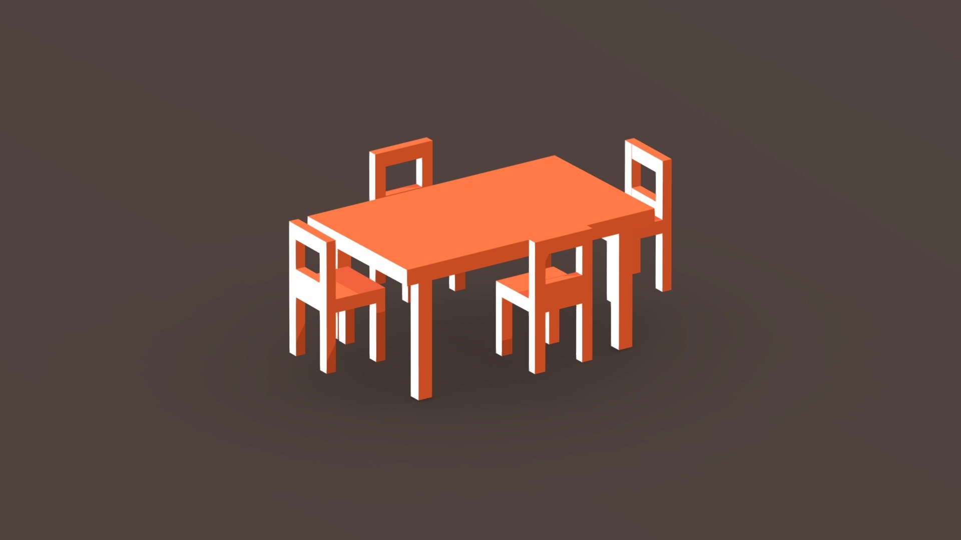 Elegant Dinner Table - Download Free 3D model by M.Tanveer [fcf7b85 ...