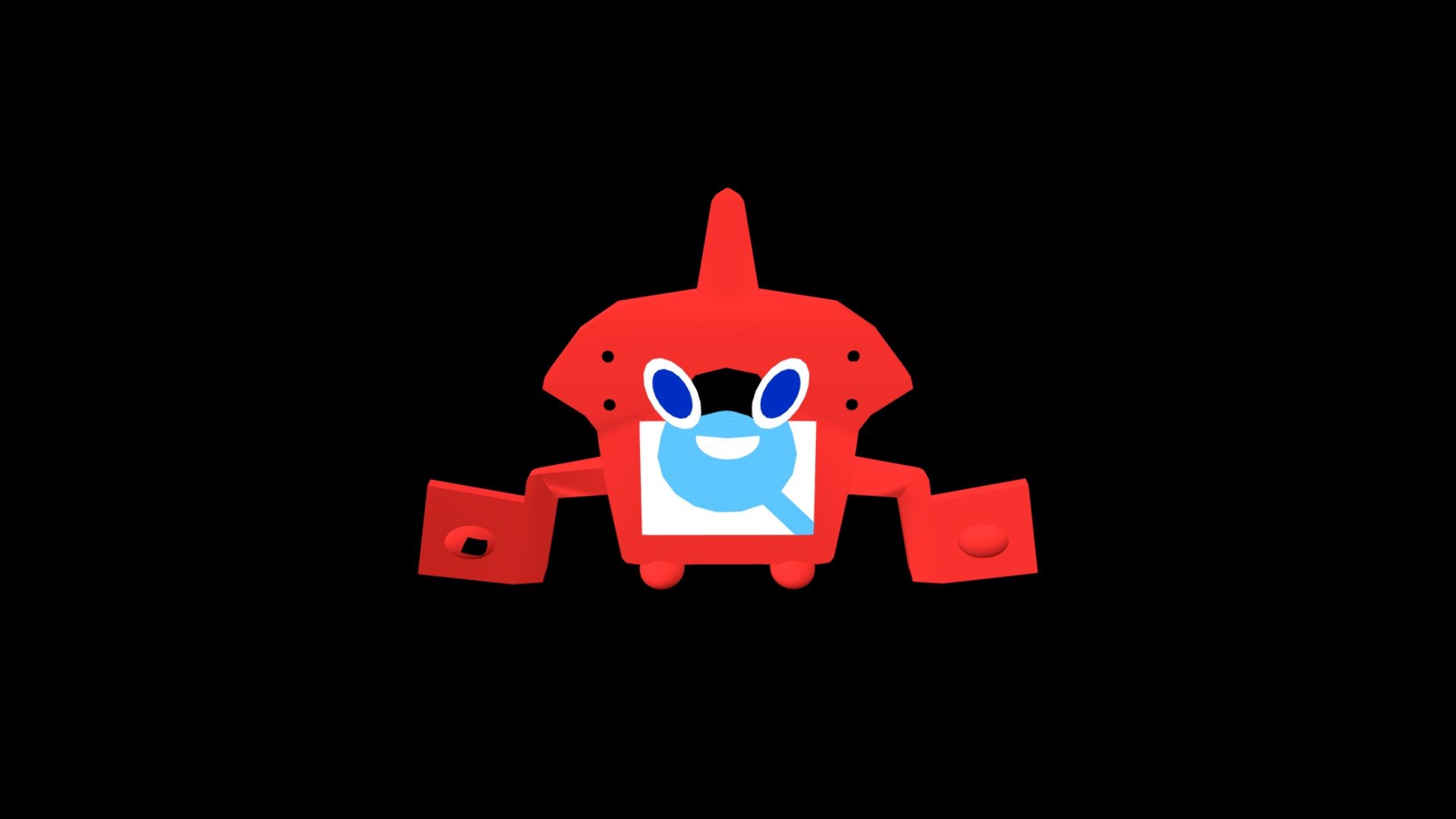 Rotom Dex - 3D model by JiminyJitsu [fcf81a3] - Sketchfab