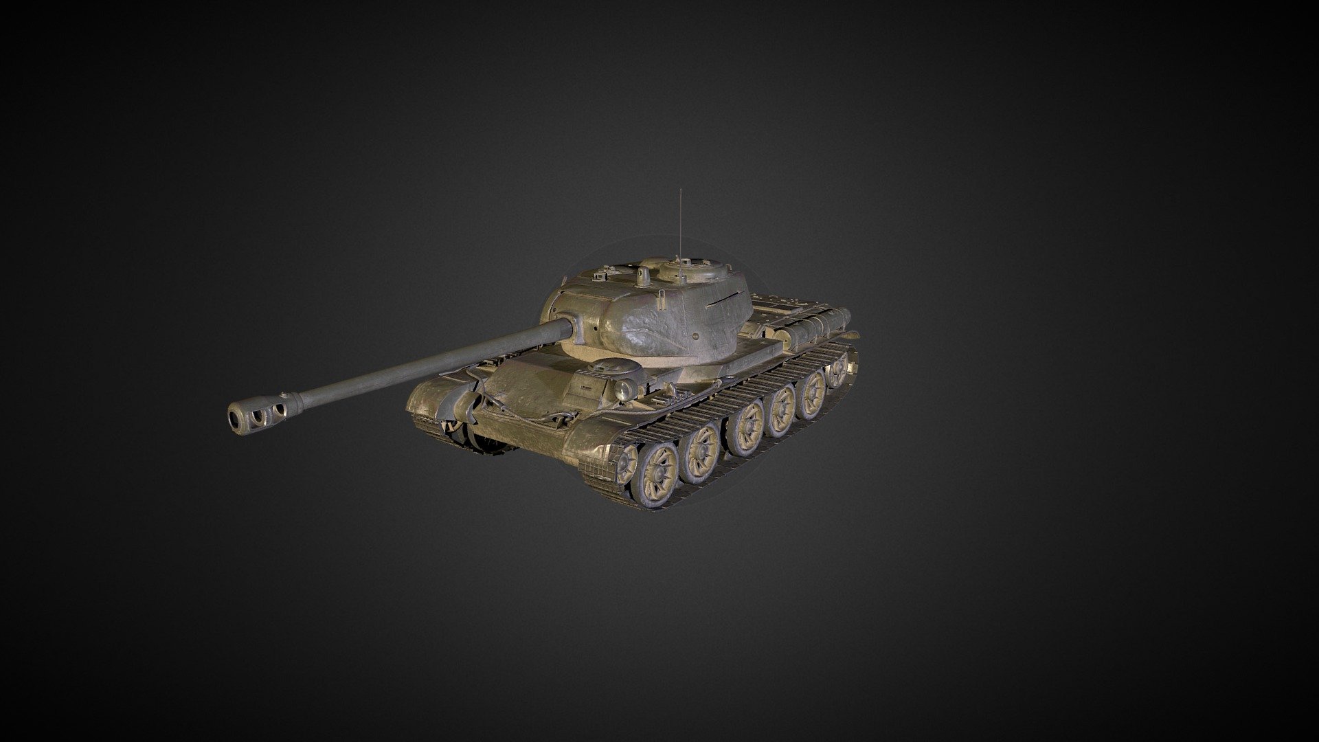 T-44-122 - 3D model by Degit22 [fcf85e9] - Sketchfab