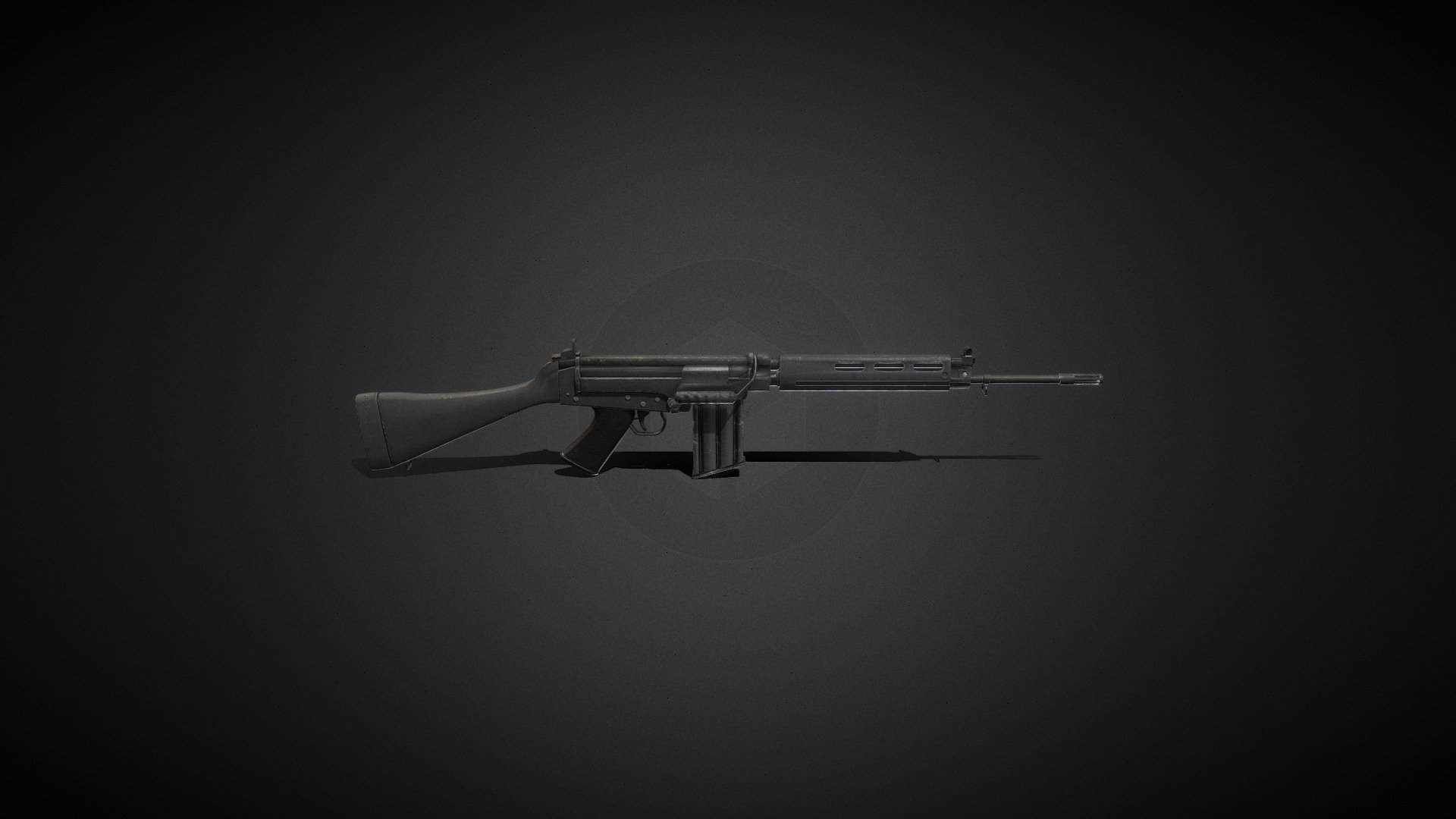 Fn Fal - 3D model by Duvetes (@aisdhouiw) [fcf9157] - Sketchfab