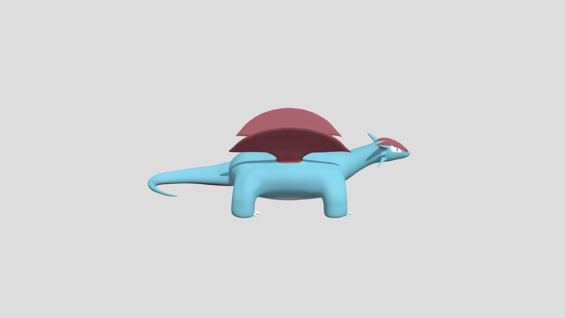 Salamence - 3D model by Blood_Thunder [fcf943a] - Sketchfab
