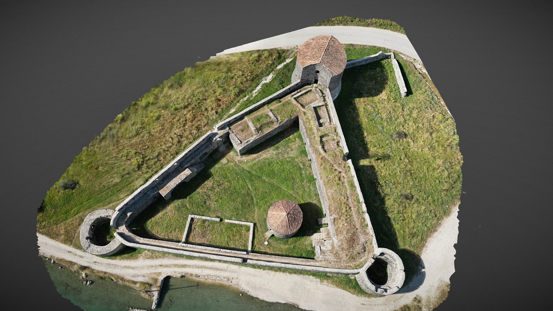 Venetian Triangular Fortress - 3D model by Heritage Innovation ...