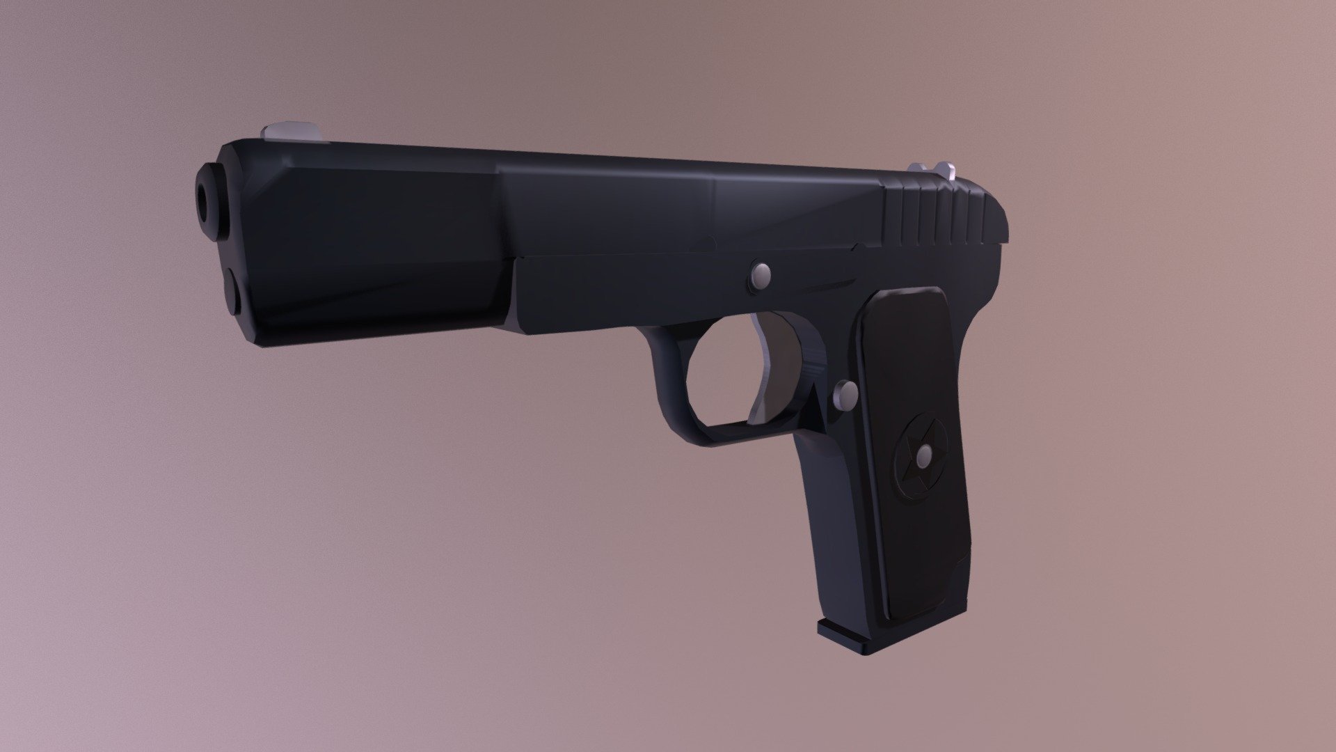 Low Poly TT-30 (Solid colour texture) - 3D model by Harri Jones ...