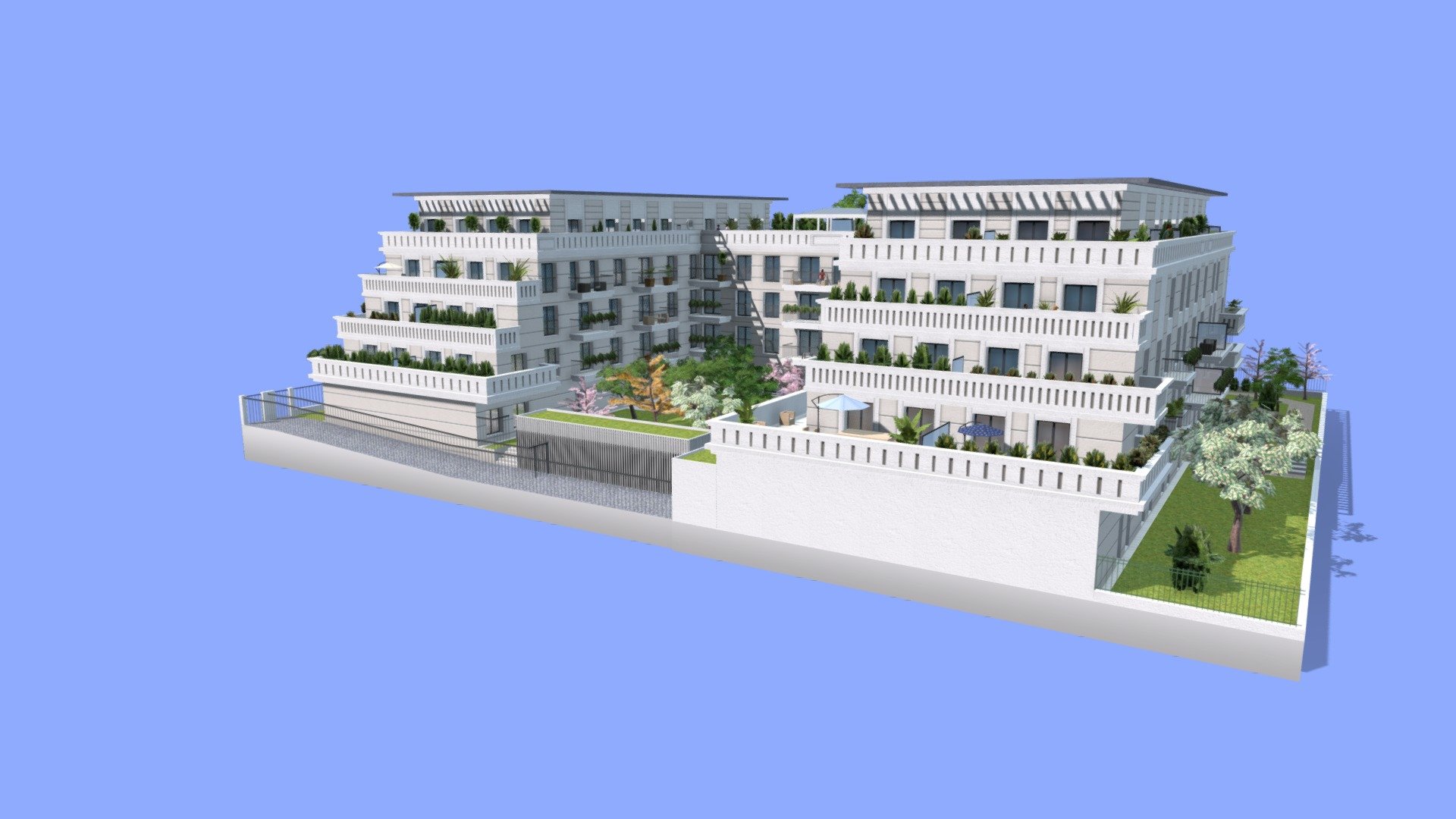 Plessis Robinson - Terrasses Du Coteau - 3D model by Bien'ici (@Bienici ...