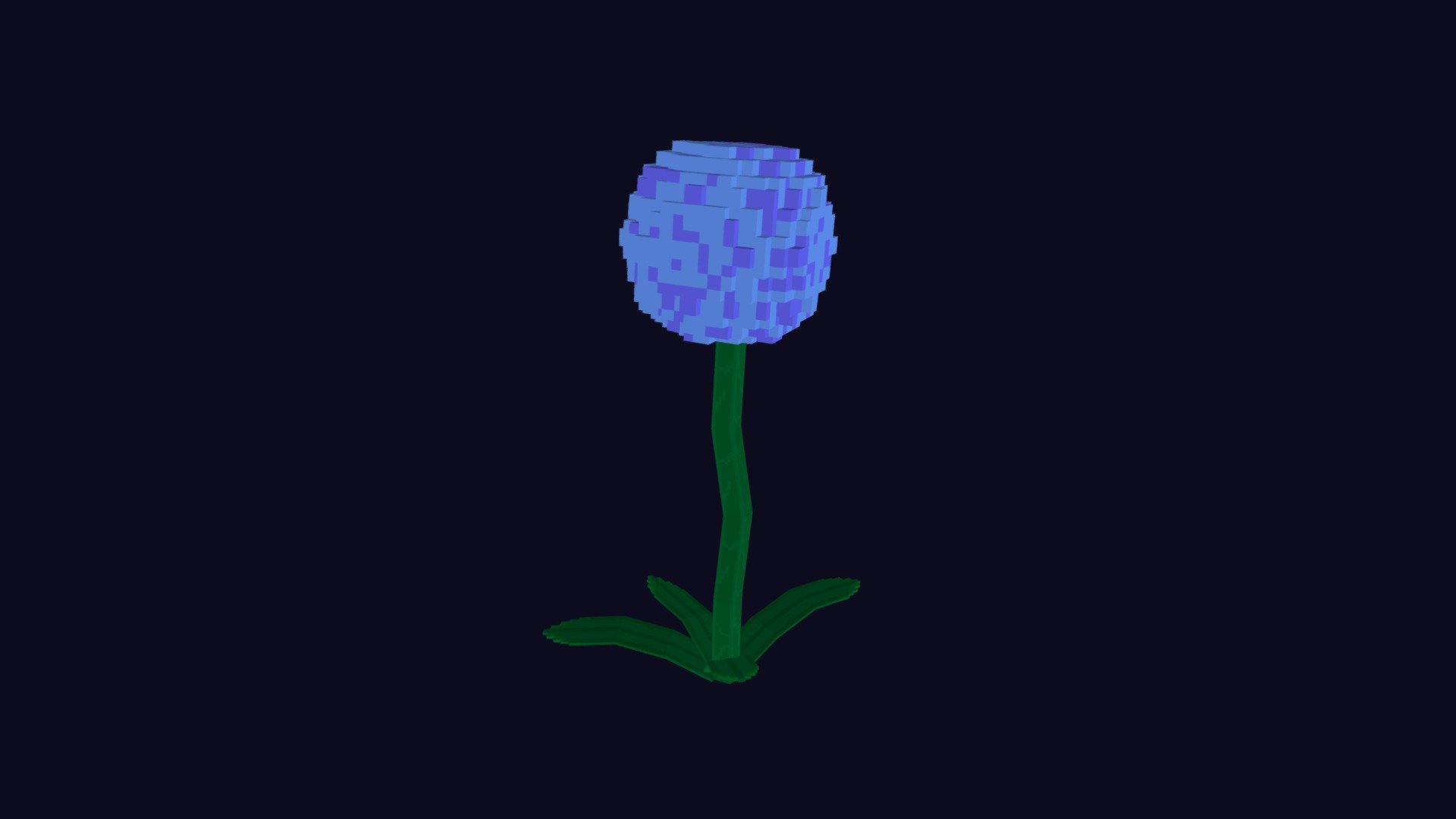 Voxel Flower Plant 11 - 3D Lowpoly Model - 3D model by MrMGames ...