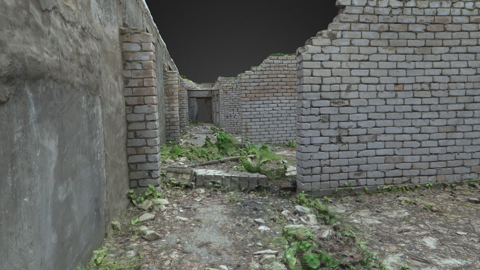 Soviet Brick Ruins - Buy Royalty Free 3D model by Abandoned Scans ...