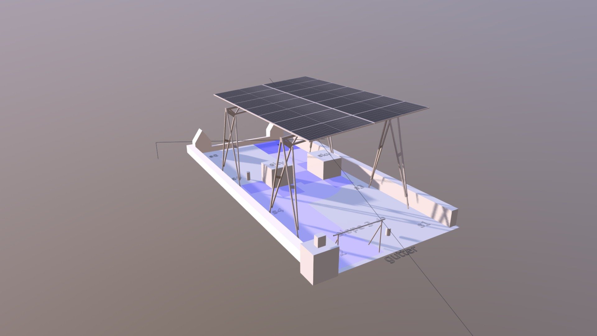 229 Windsor Pl 14 Mod 72 Cell Canopy - 3D model by brooklynsolarworks ...