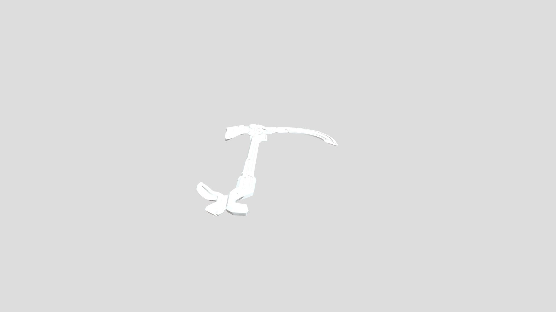Warframe style scythe high res - 3D model by HMoser [fcfe68d] - Sketchfab