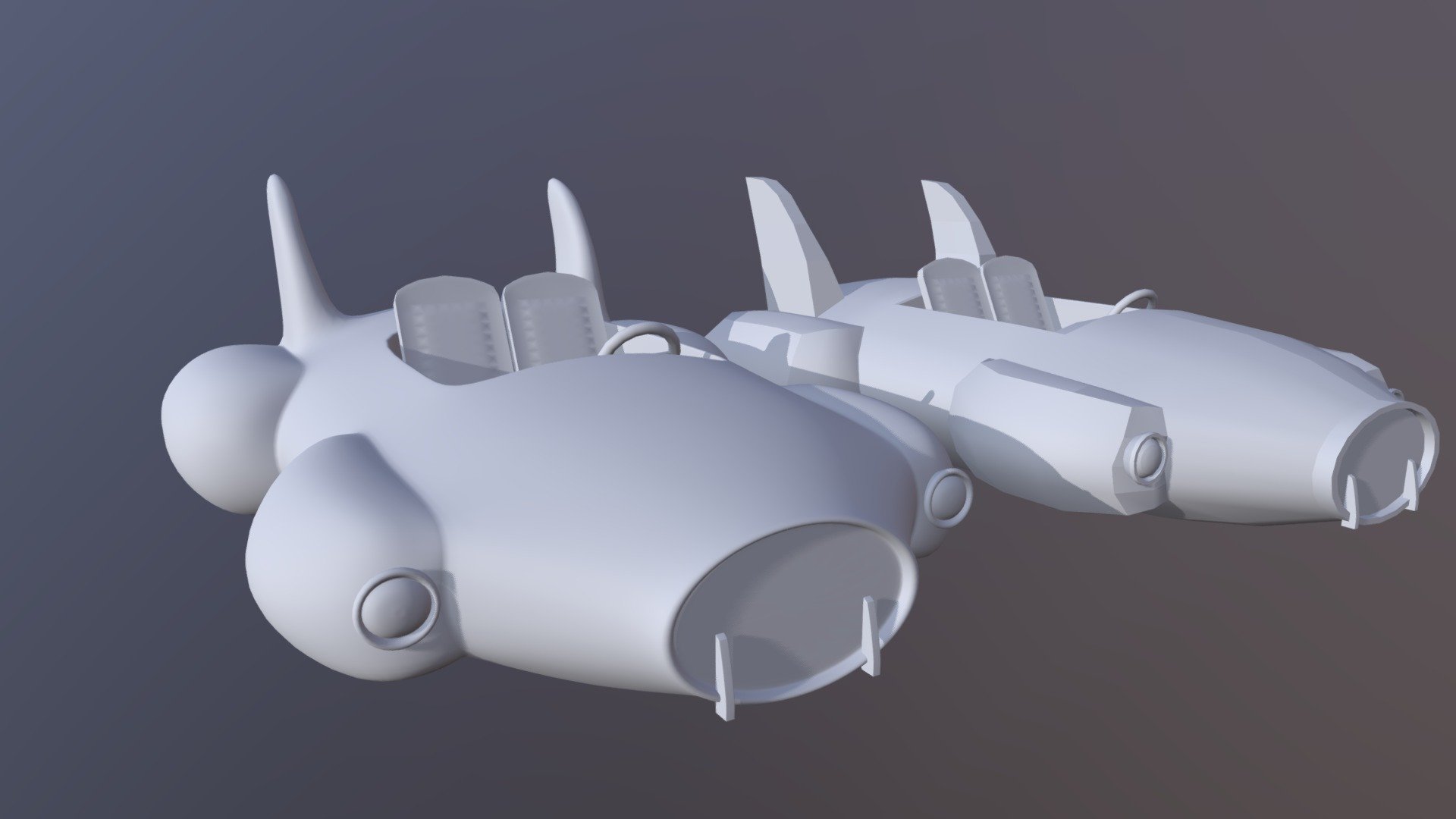 Cars (draft) - 3D model by Olya_Pchelintseva (@Olya_Pchelka) [fcfec56 ...