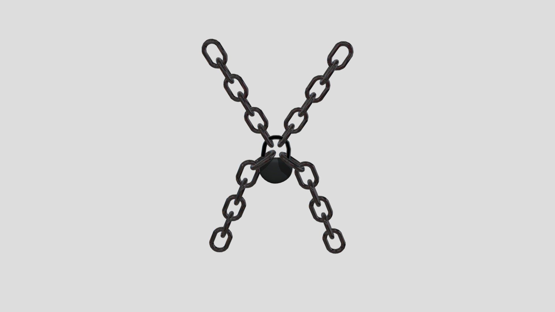 Lock and chain 3d model - 3D model by syedharisali37 (@SyedHaris ...