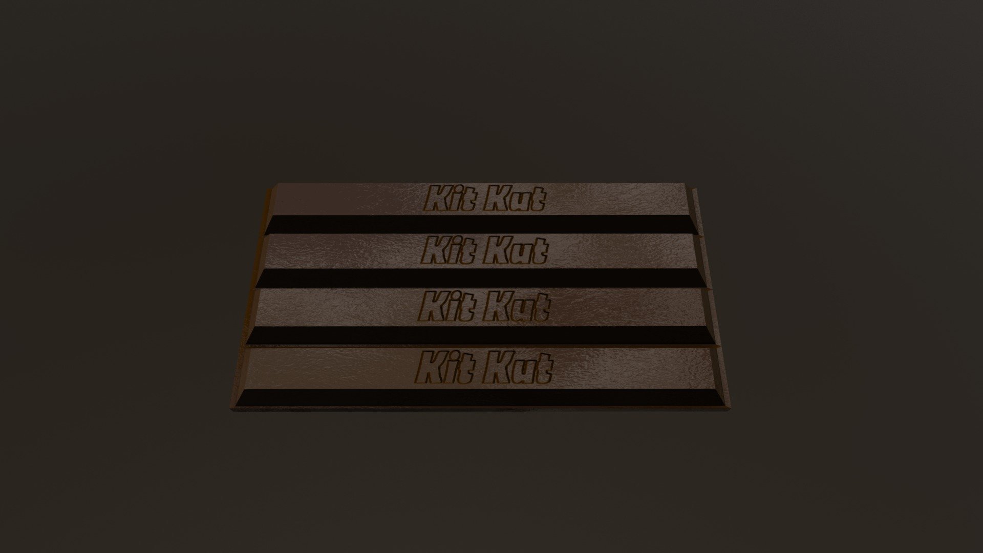 Kit kut Bar - 3D model by smartpotatoe97 [fcff780] - Sketchfab