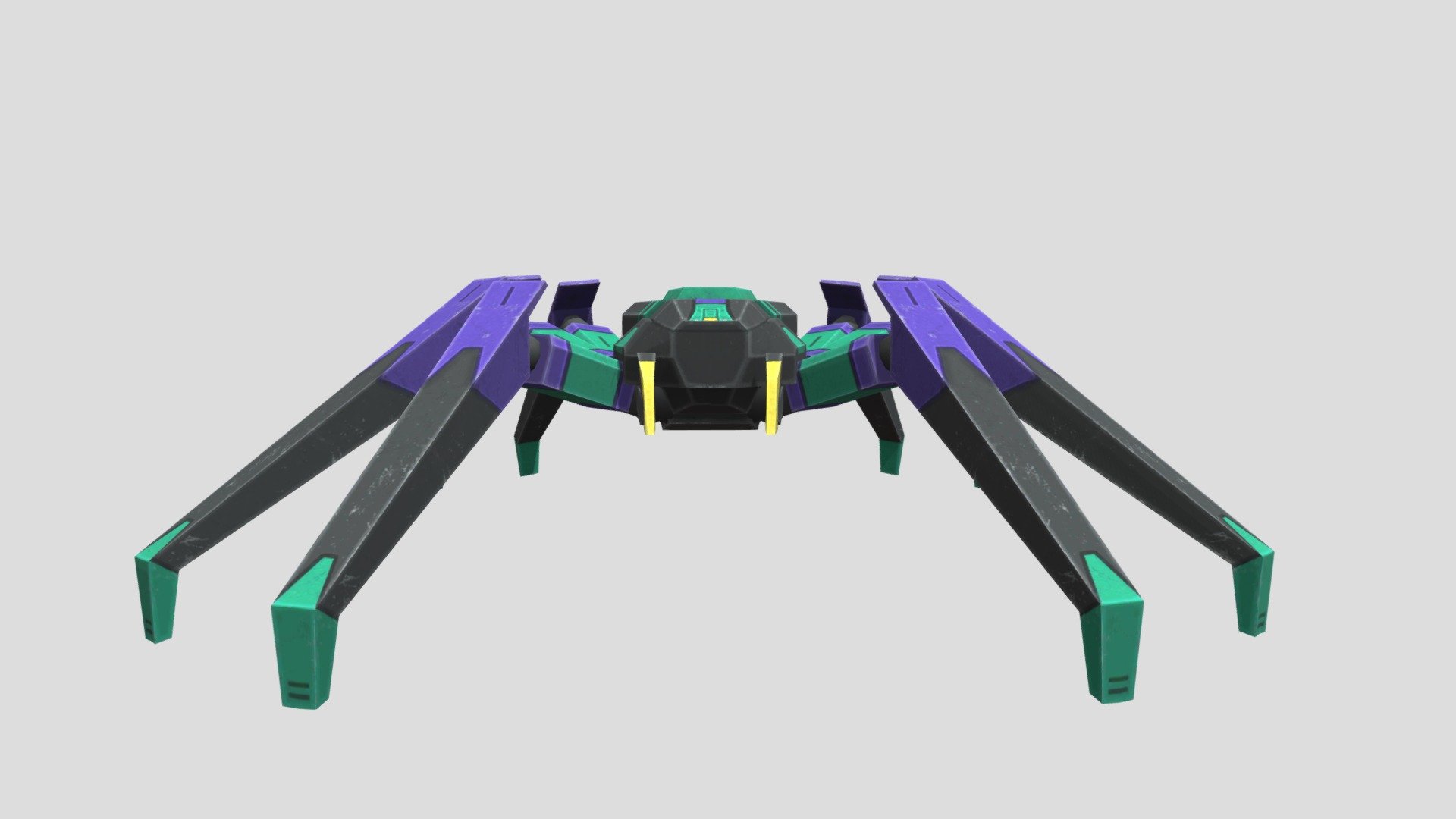 Earth Wars Spider Mine (Decepticon) - Download Free 3D model by OrangeSauceu [fd005de] - Sketchfab