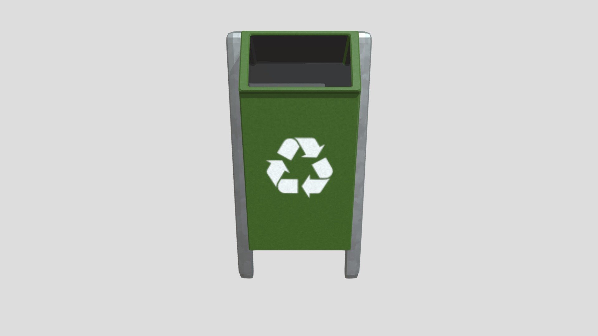 Trash can - Download Free 3D model by Harry van Alst (@HarryvanAlst ...