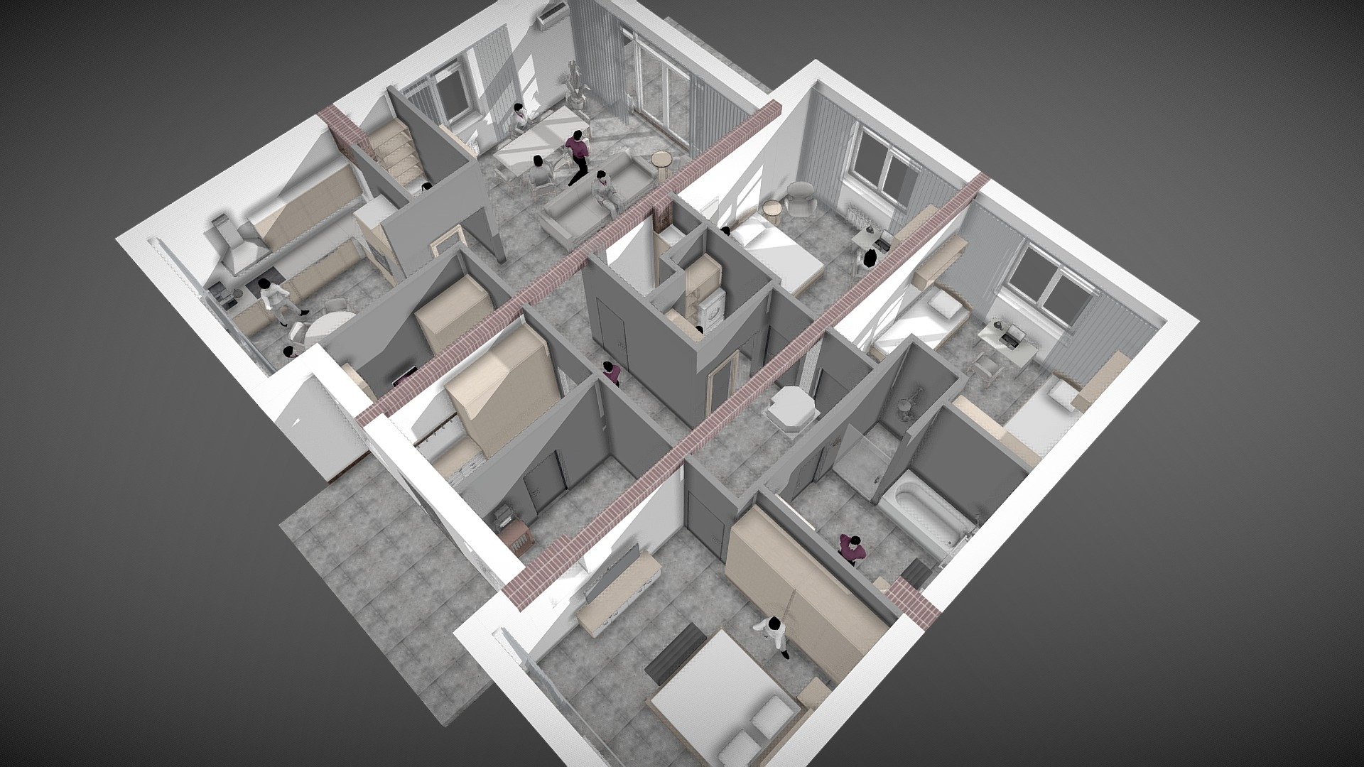 Планировка_Суворотское - 3D model by ADS GROUP DESIGN (@ADS_GROUP ...