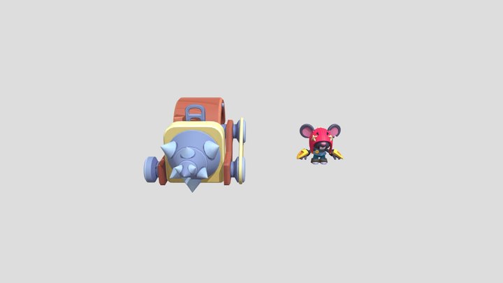 Brawl-stars 3D models - Sketchfab
