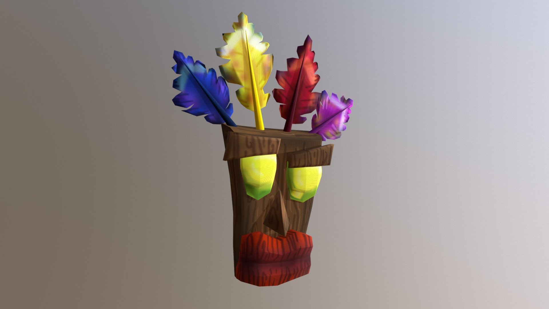 Aku Aku - Download Free 3D model by TimmyDiBritannia [fd01baa] - Sketchfab