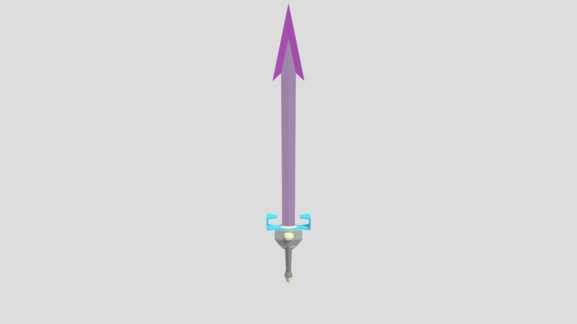 (Beginner!) A Sword I Made - 3D model by Shibi_Cherry [fd03ec0] - Sketchfab