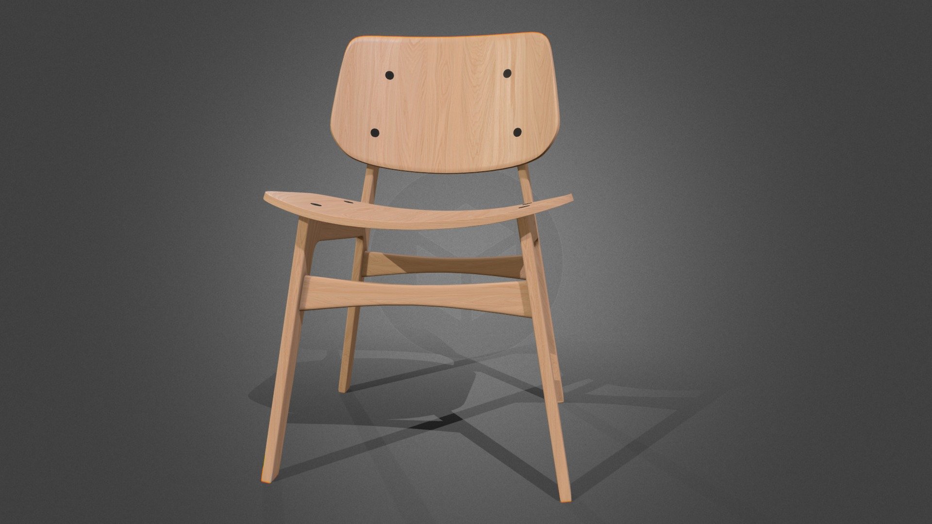 Chair ralistic model - Download Free 3D model by GOOSE (@daerwolf228 ...