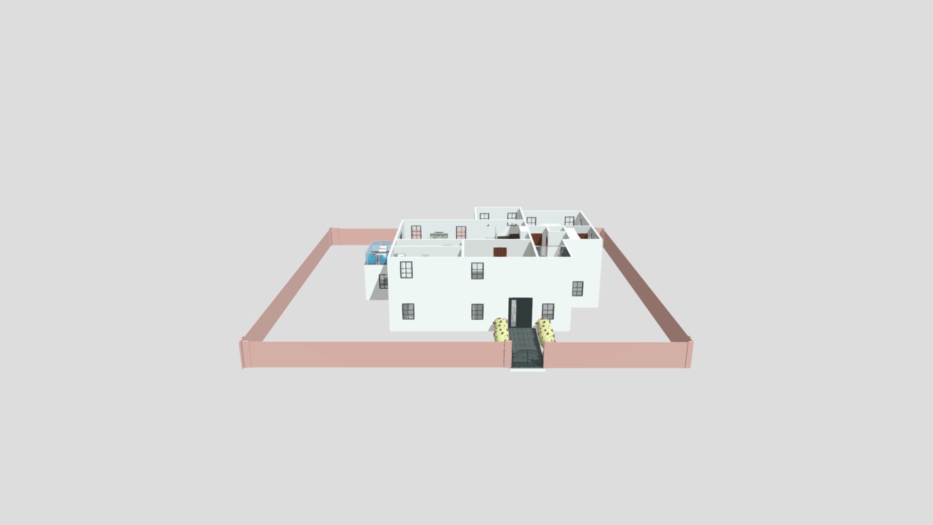 Small Modern Home - Download Free 3D model by Home Design 3D ...