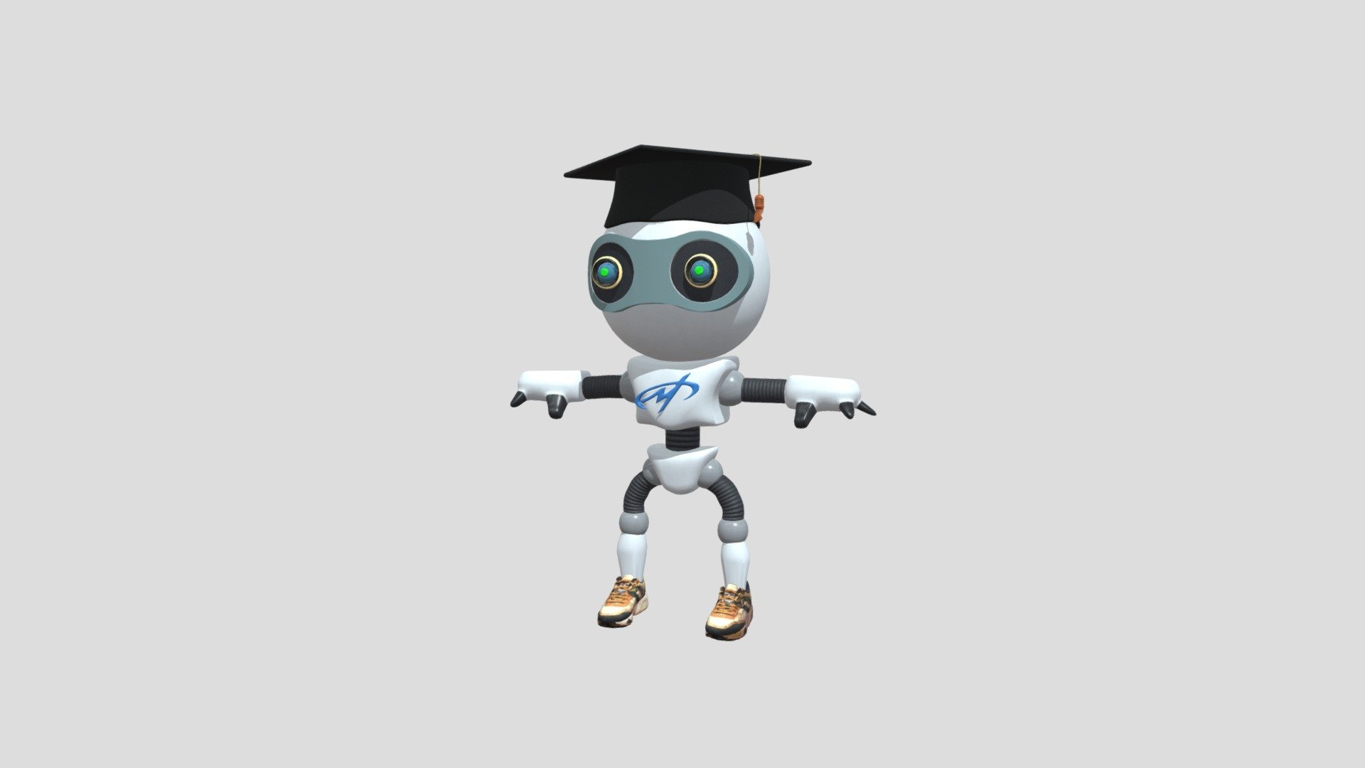 Robot_teacher_new_packed (1) - 3D model by senata155 [fd05d09] - Sketchfab