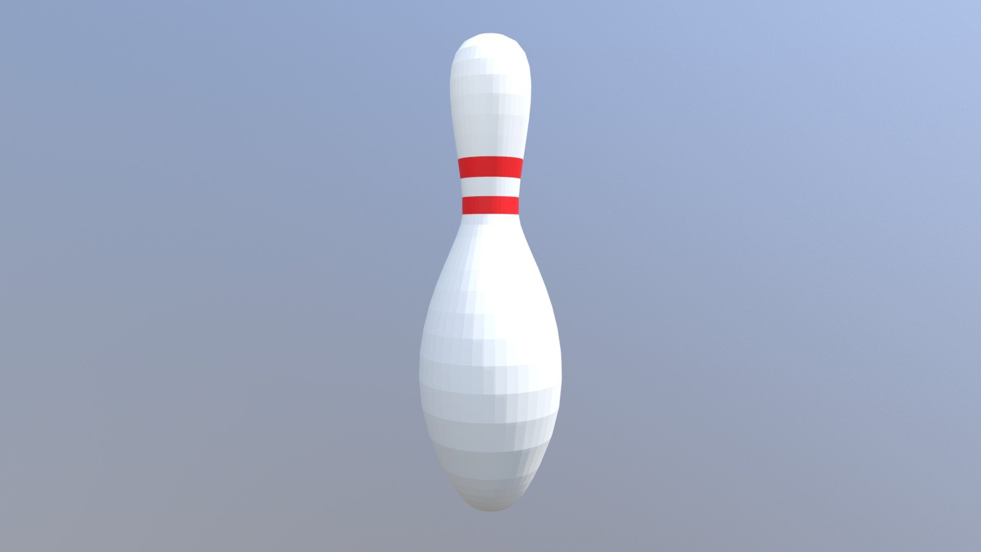 Low Poly Bowling Pin - 3D model by Coouge [fd0662f] - Sketchfab