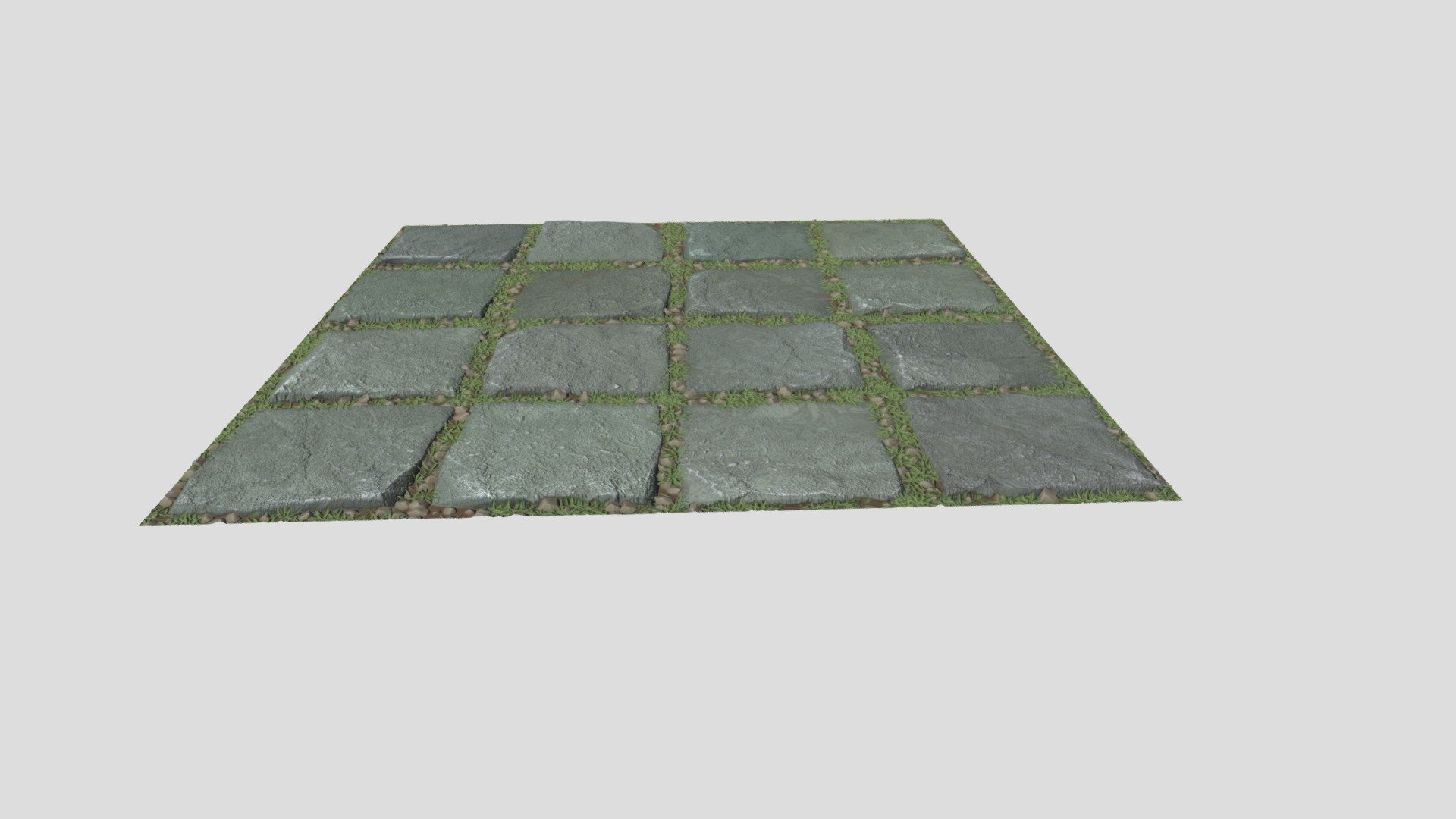 Stone Path - 3D model by hleswick [fd06ec4] - Sketchfab